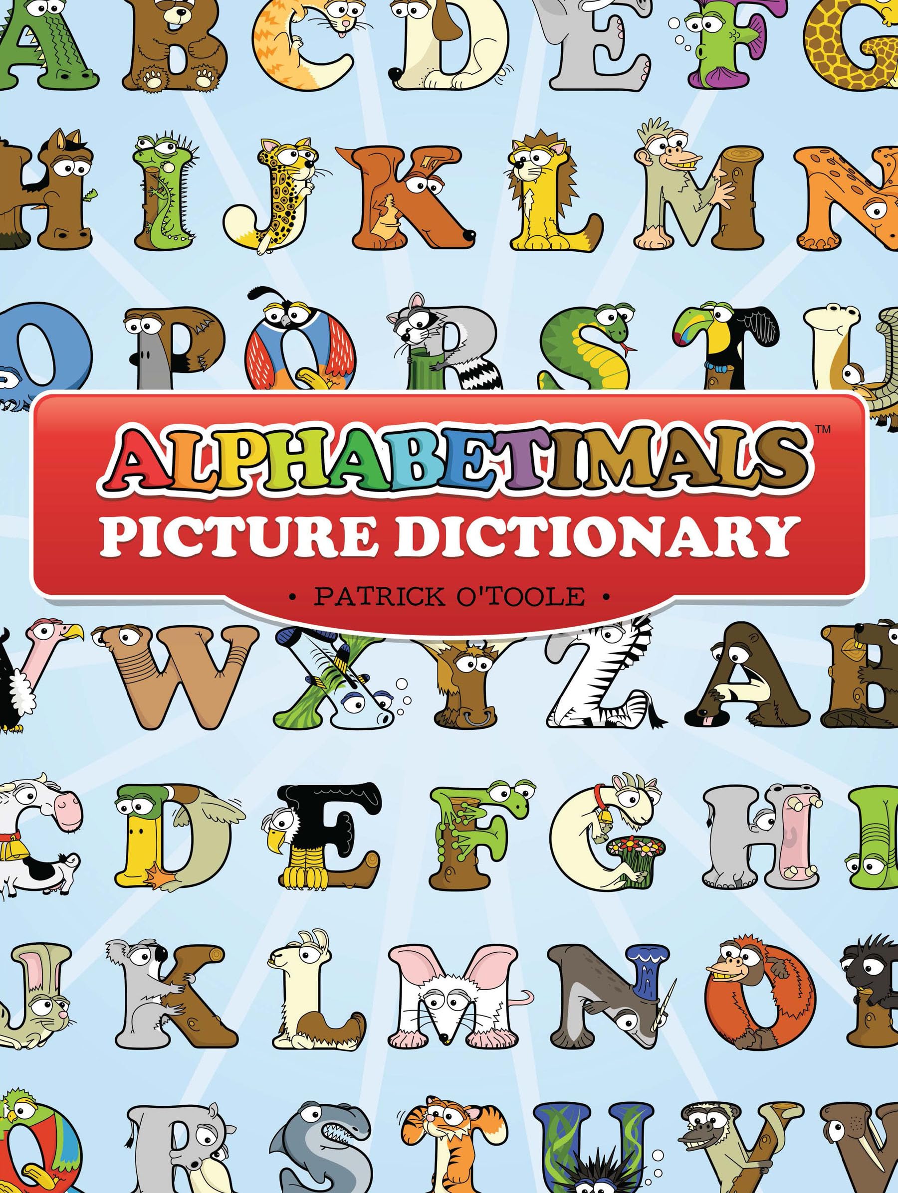Alphabetimals Picture Dictionary Coloring Book (Dover Alphabet Coloring ...