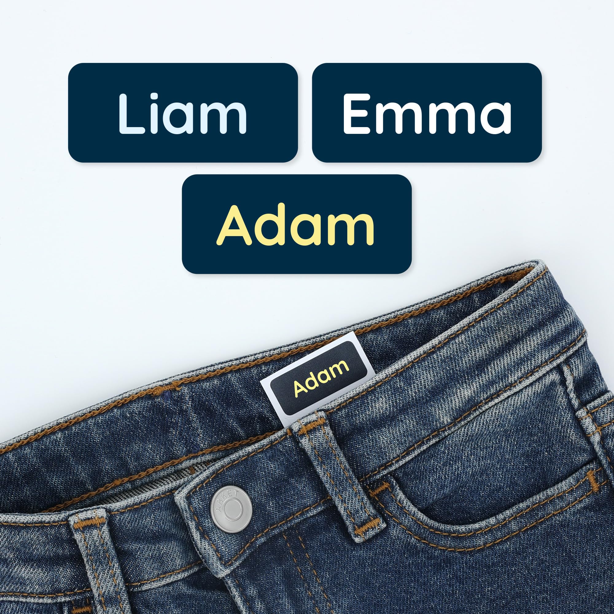 Amazon.com : TeddyLabels - Clothing Labels for Nursing Home (120 ...