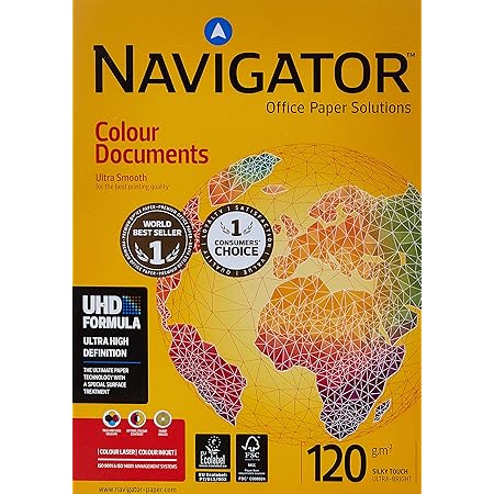 Hewlett Packard [HP] Colour Laser Paper Smooth 120gsm A3 White Ref ...