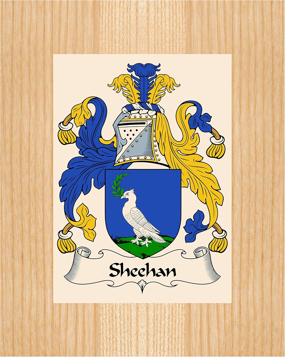Amazon.com: Carpe Diem Designs Sheehan Coat of Arms/Sheehan Family ...