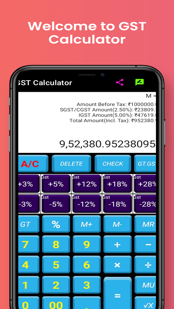 GST Calculator:Amazon.de:Appstore for Android