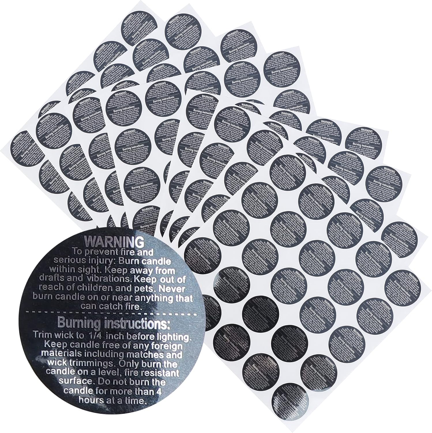 Buy 1000 Pieces Candle Warning Labels Candle Jar Container Warning buy-1000-pieces-candle-warning-labels-candle-jar-container-warning