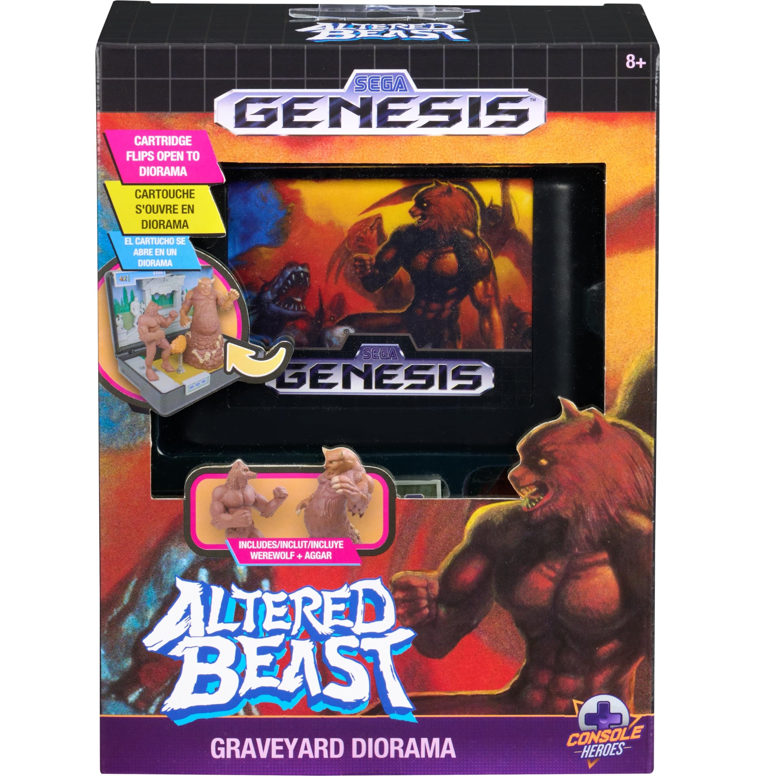 Snapklik.com : Console Heroes Altered Beast Retro Collectible Diorama ...
