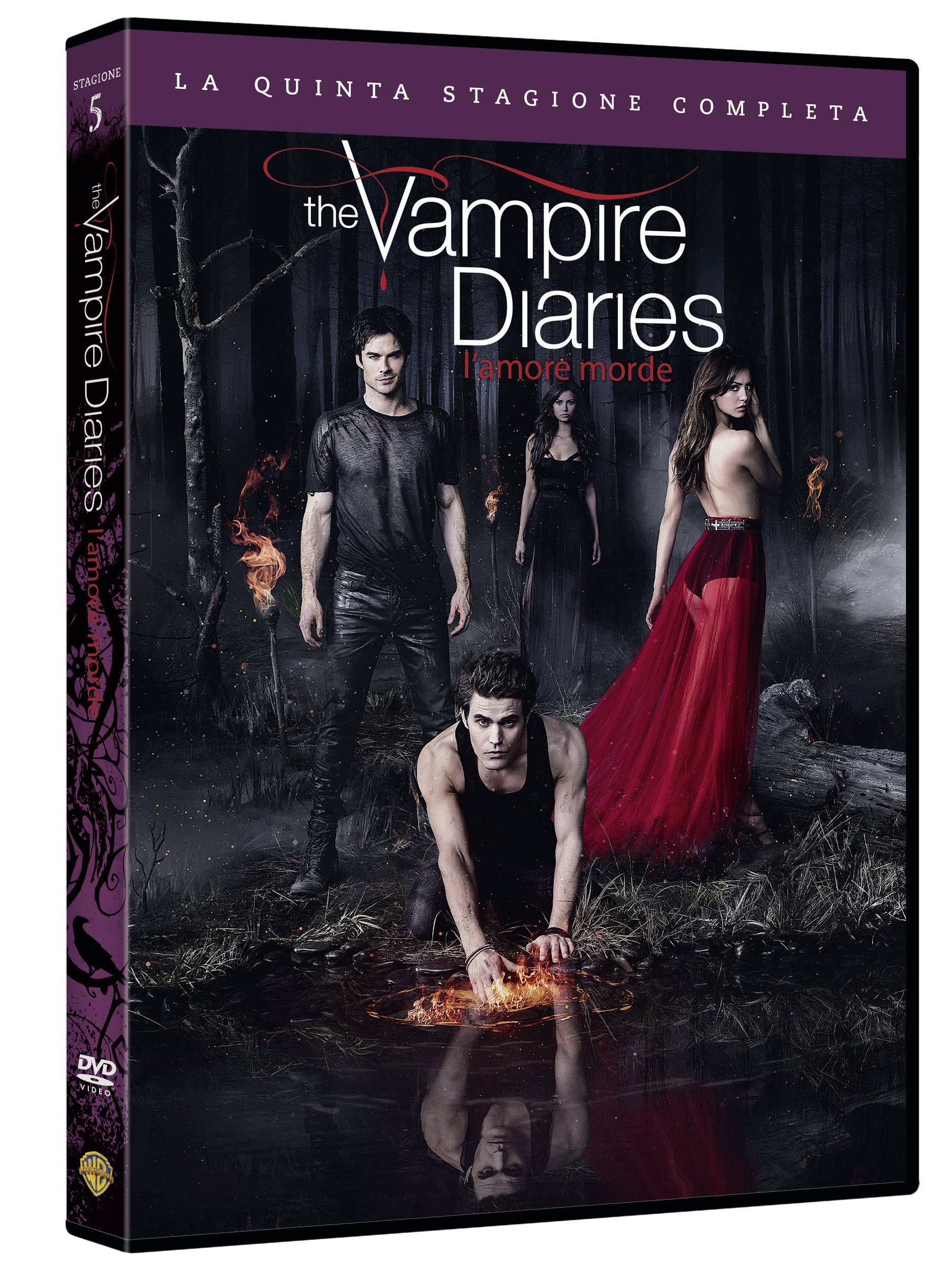 Amazon.com: the vampire diaries season 05 (5 dvd) box set dvd Italian ...