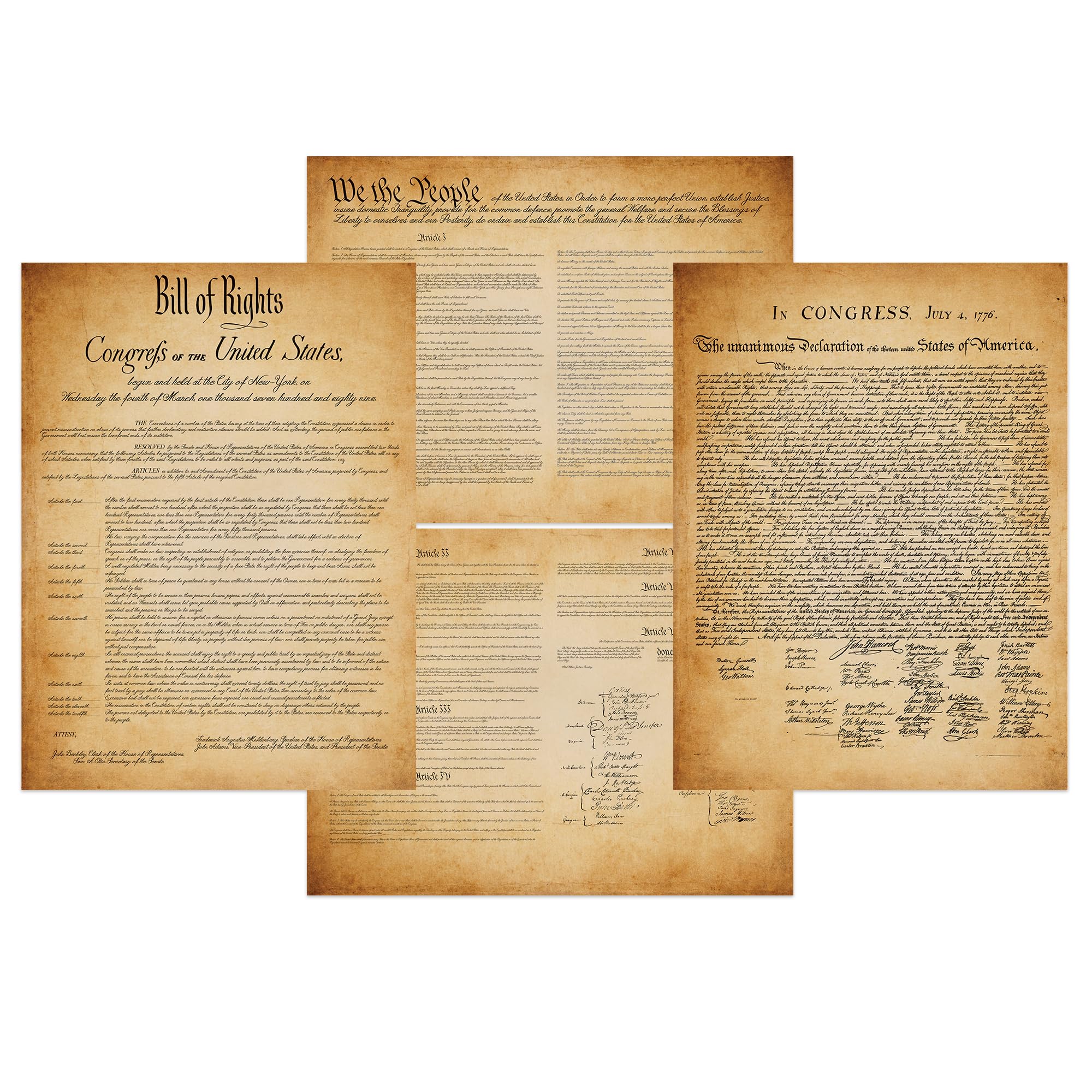 Snapklik.com : Wallbuddy The Constitution Of The United States Of ...