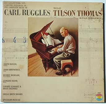 Michael Tilson Thomas Conducting The Buffalo Philharmonic, Carl Ruggles ...