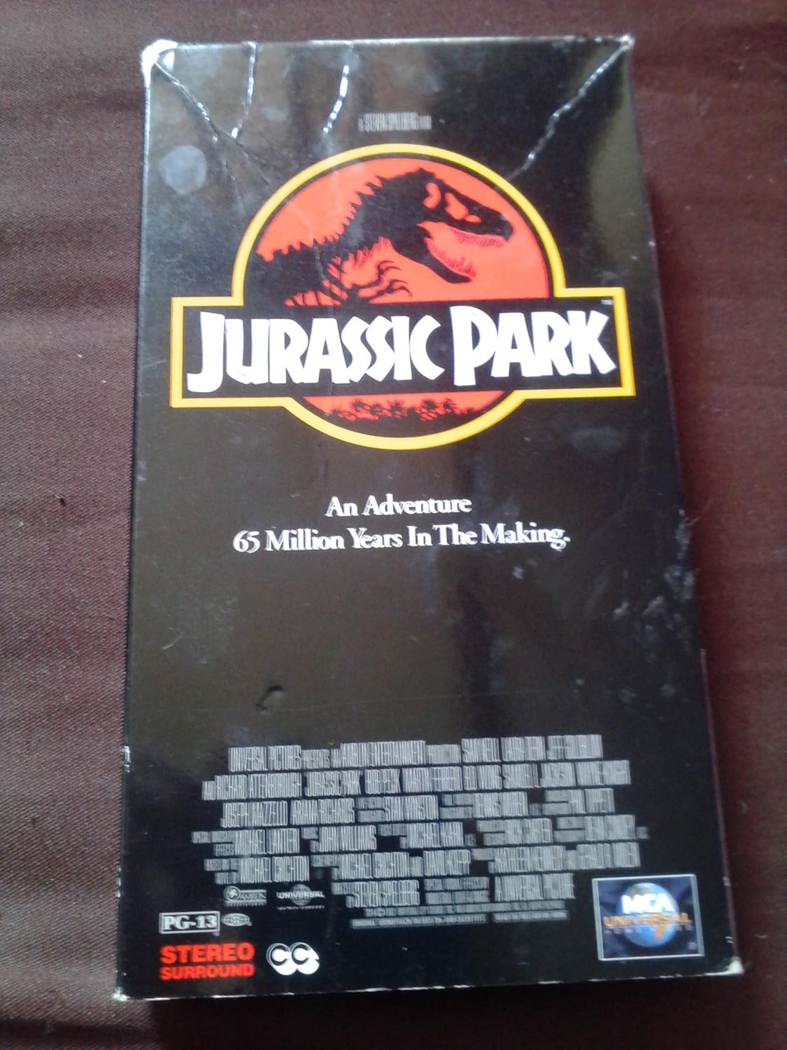 Jurassic Park [VHS] : Sam Neill, Laura Dern, Jeff Goldblum, Richard ...