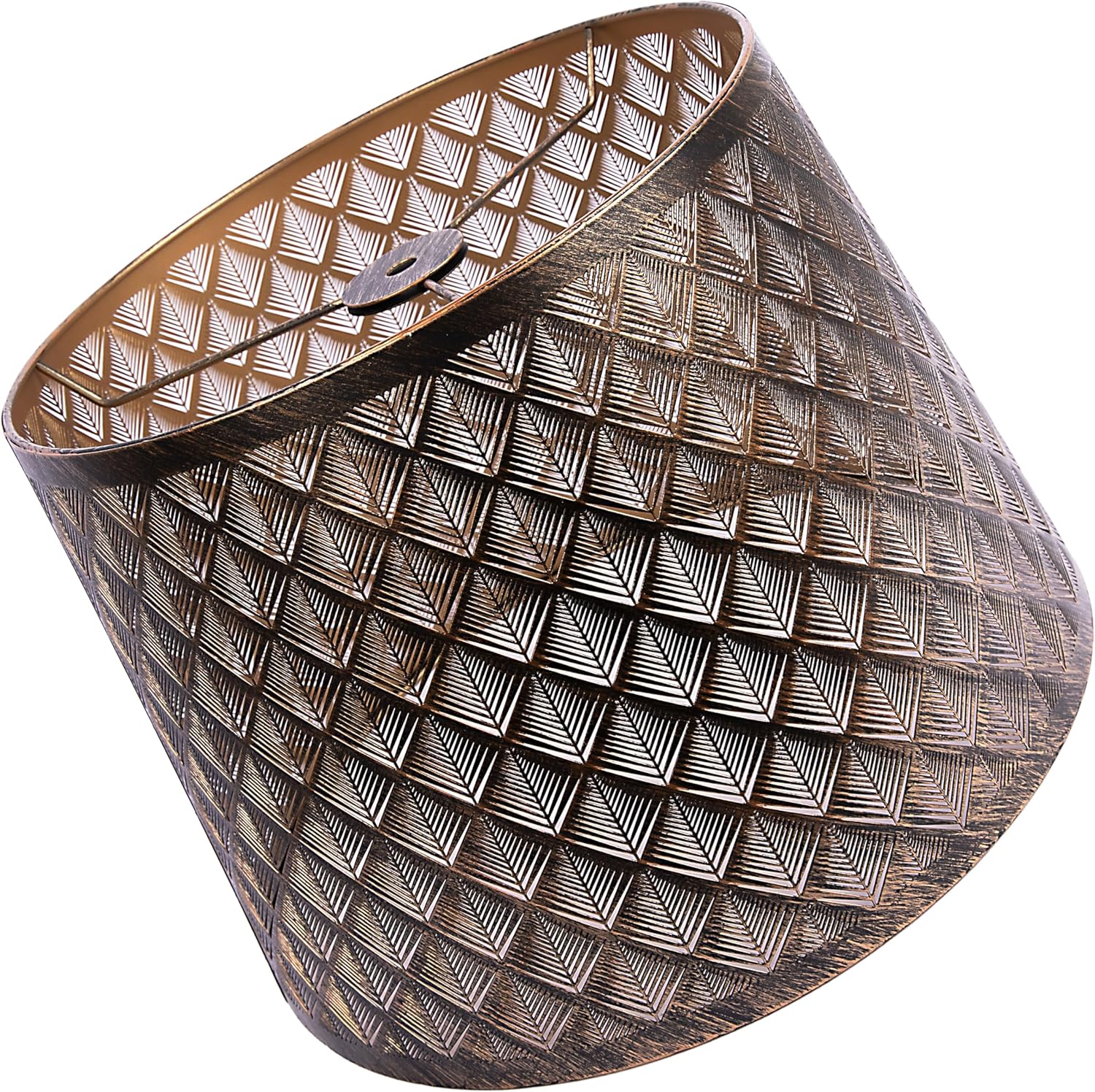 Metal Drum Lampshade, Medium Iron Lamp Shades for Table Pendant Floor ...