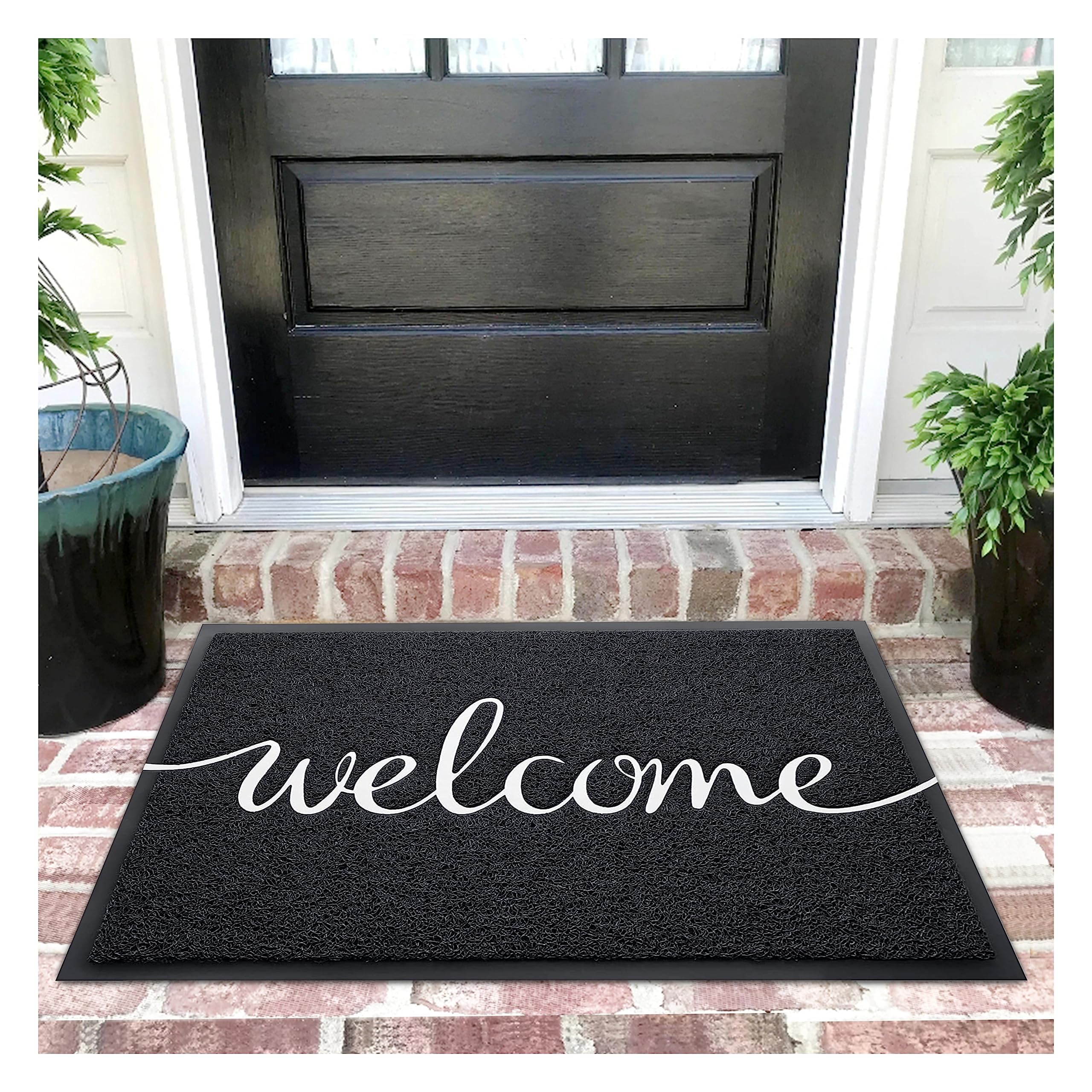 Amazon.com: EARTHALL Funny Welcome Mats Outdoor, Front Door Mat for ...