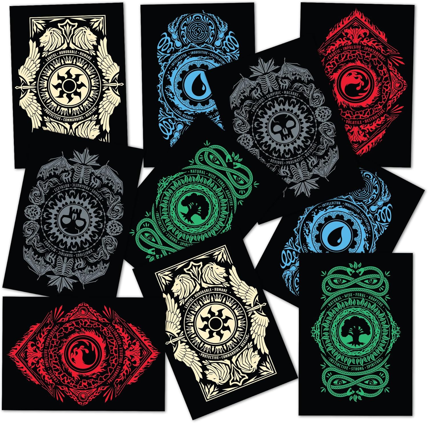 Amazon.com: Desert Cactus Magic: The Gathering Deck Stickers Vinyl ...