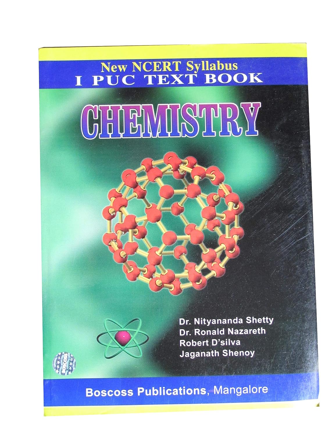Shyamaraj 1st PUC Bosco Chemistry New NCERT Text Book with Pen ...