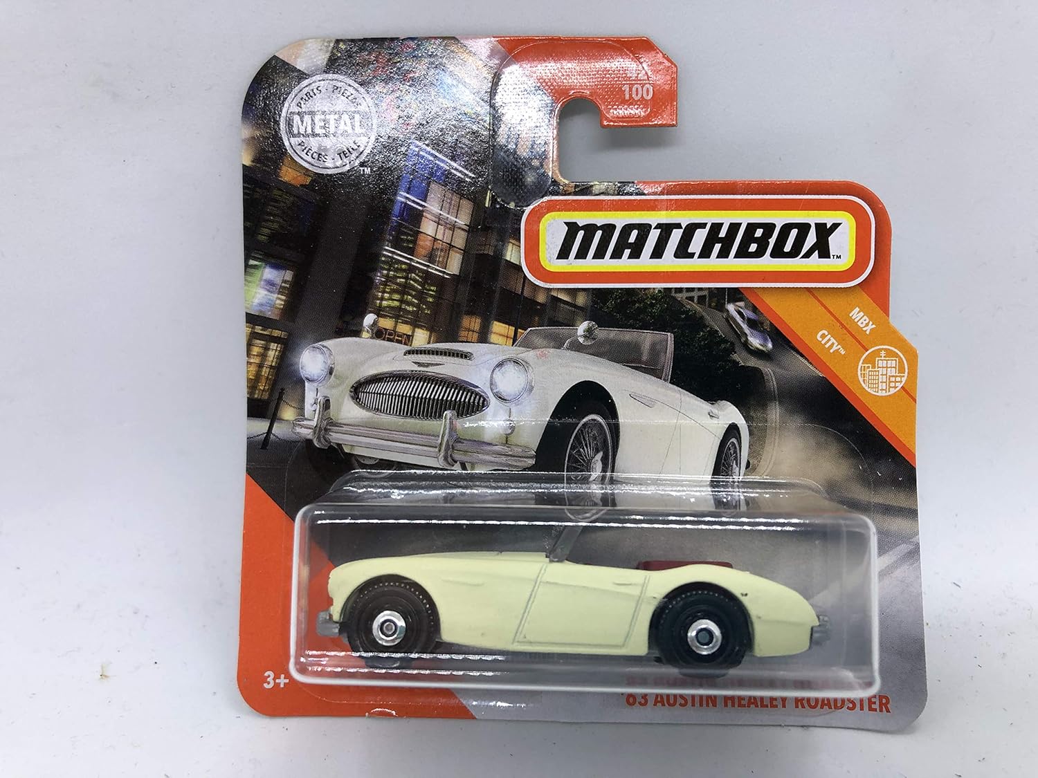 Matchbox 2020 MBX City 42/100 – ’63 Austin Healey Roadster (Short Card ...
