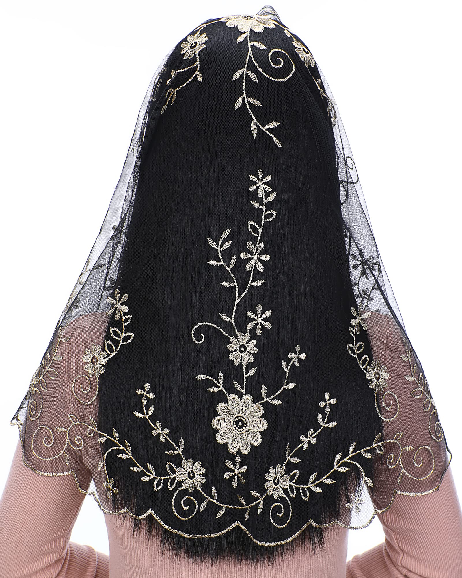 Snapklik.com : Bozidol Catholic Church Mass Veil Spanish Chapel Lace ...
