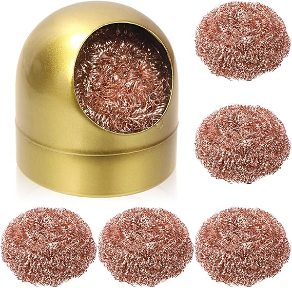 Tanstic 6Pcs Soldering Iron Tip Cleaner Kit, including 5Pcs Solder Tip ...