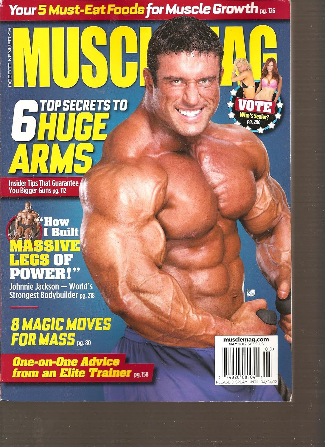 Musclemag International Magazine (May 2012): Books - Amazon.ca