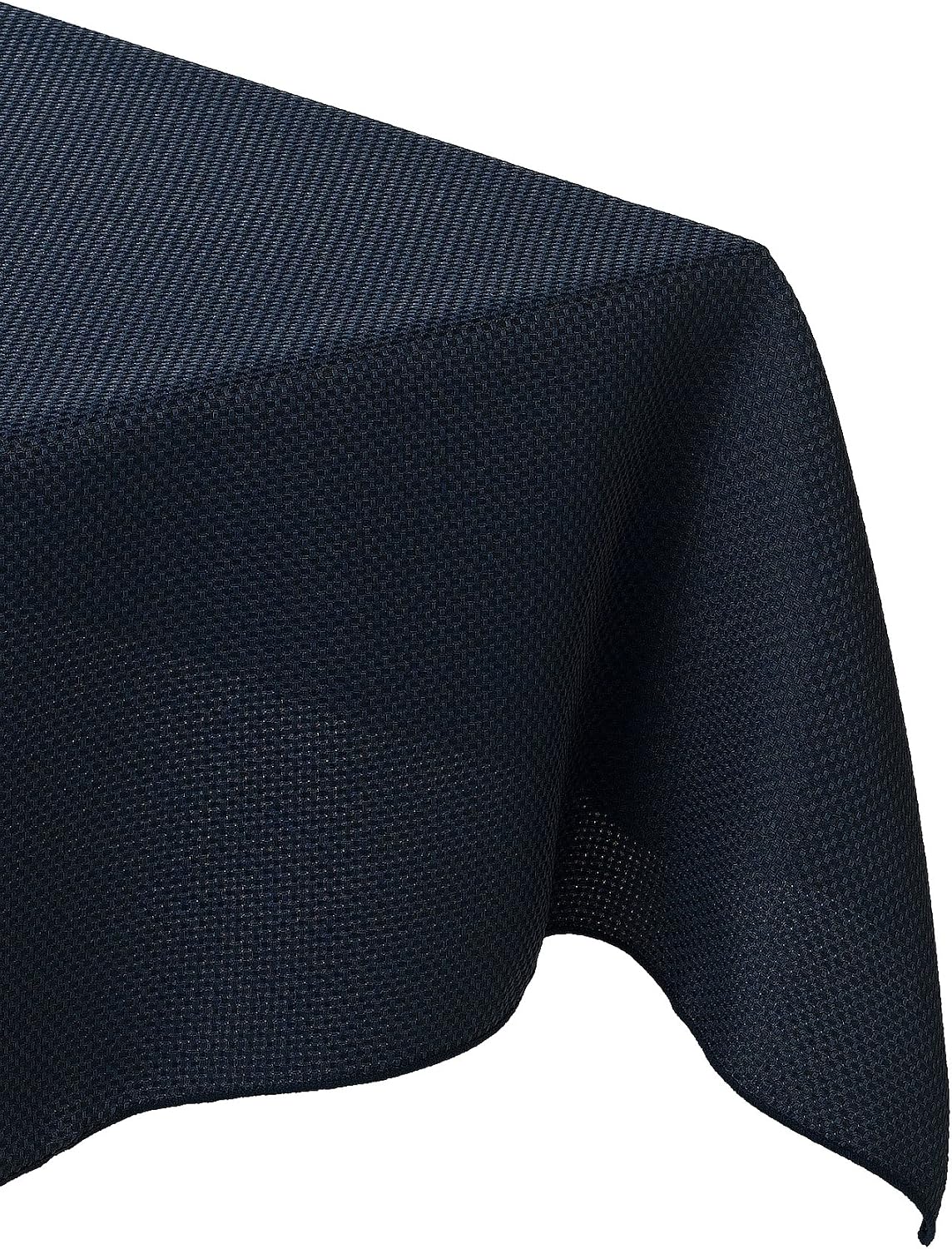 Amazon.com: Bardwil Cobblestone 90-inch Round Tablecloth, Navy : Home ...