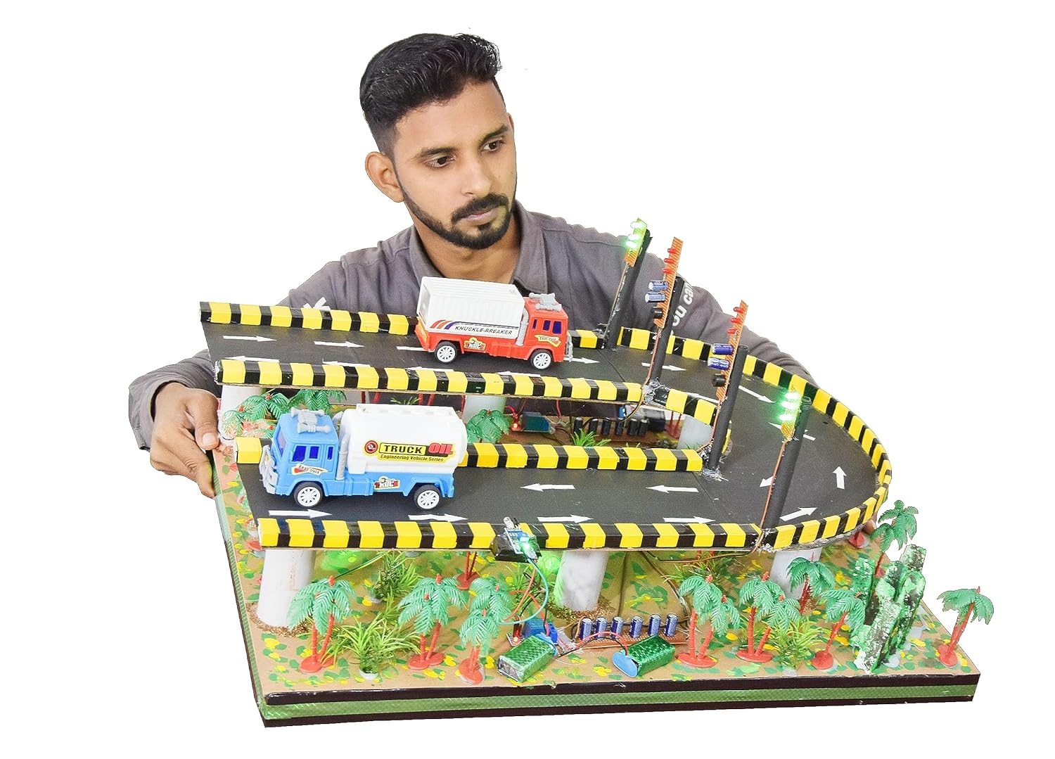 Accident prevention road safety project kit, Accident Prevention Model ...