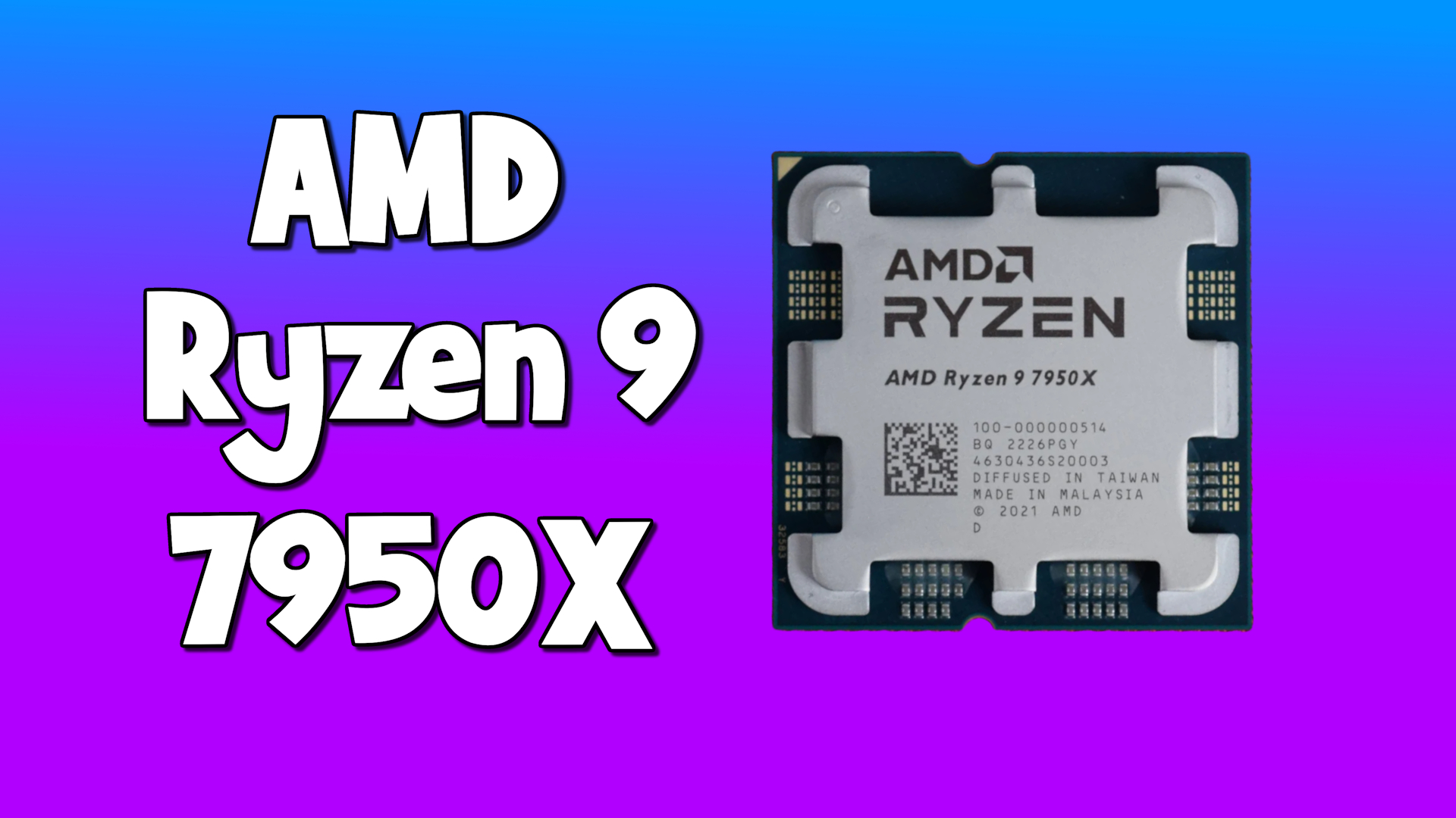 Watch AMD Ryzen 9 7950X Review on Amazon Live