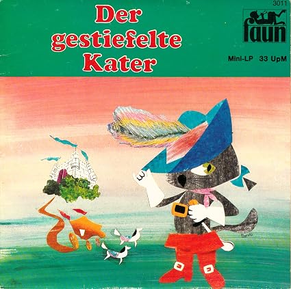 Der gestiefelte Kater / Mini-LP / 33 UpM / Bildhülle mit ORIGINAL ...