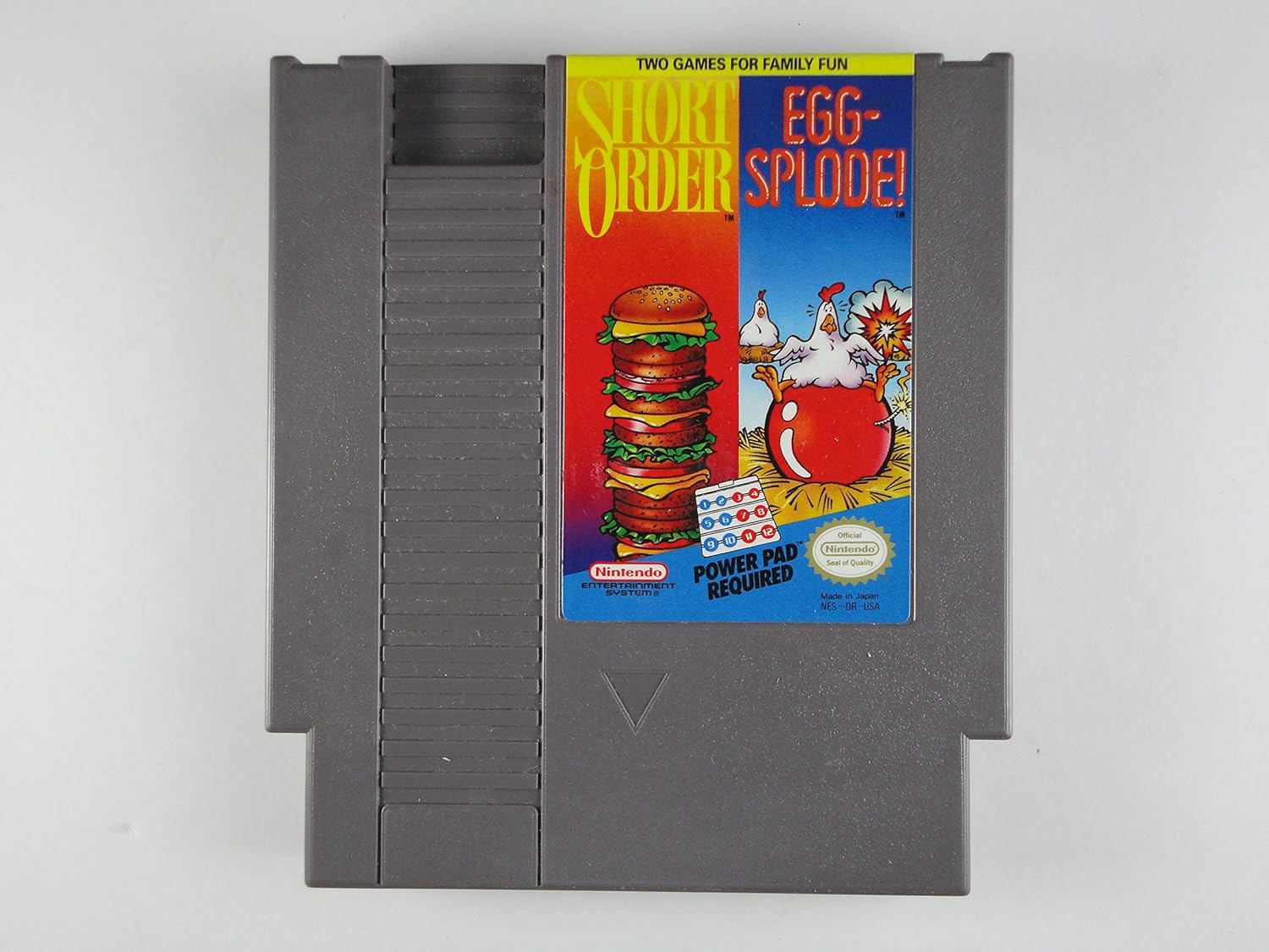SHORT ORDER EGGSPLODE NES NINTENDO GAME: Nintendo Entertainment System ...
