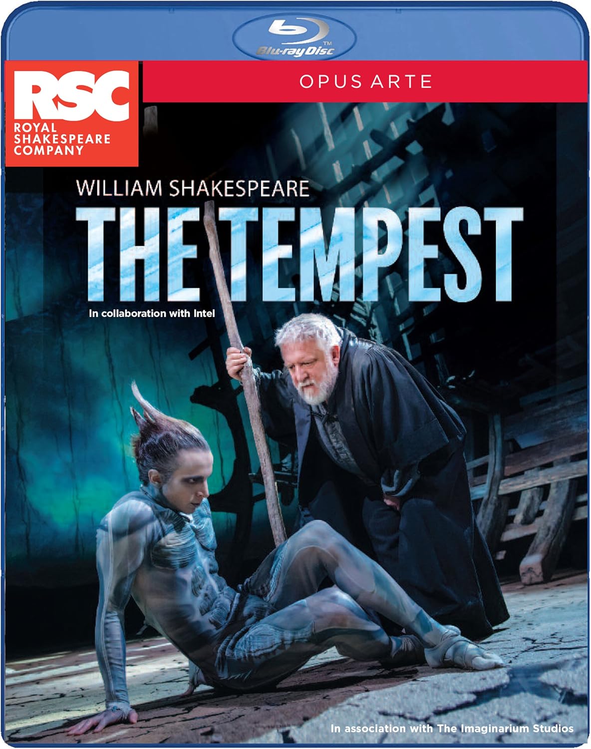 William Shakespeare: The Tempest [Blu-ray] [Region Free]: Amazon.co.uk ...