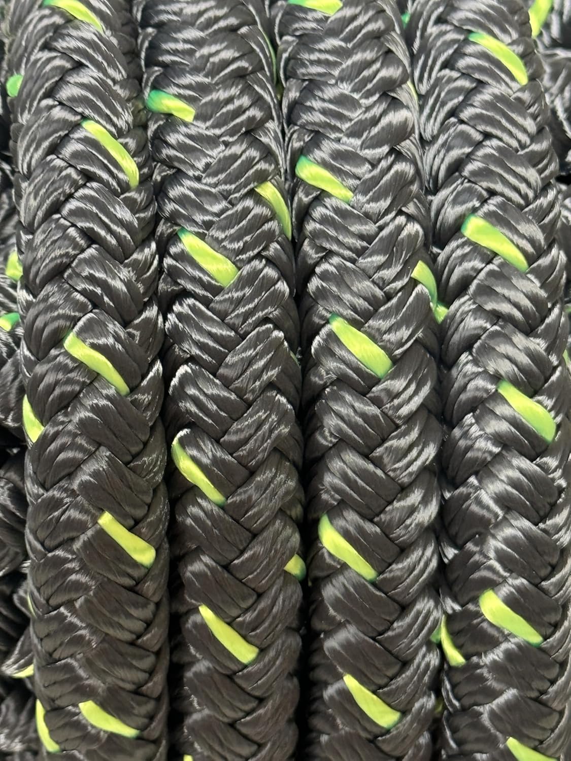 Blue Ox Rope 3/4" 12 Strand Polyester Arborist Bull Rope with Nylon ...