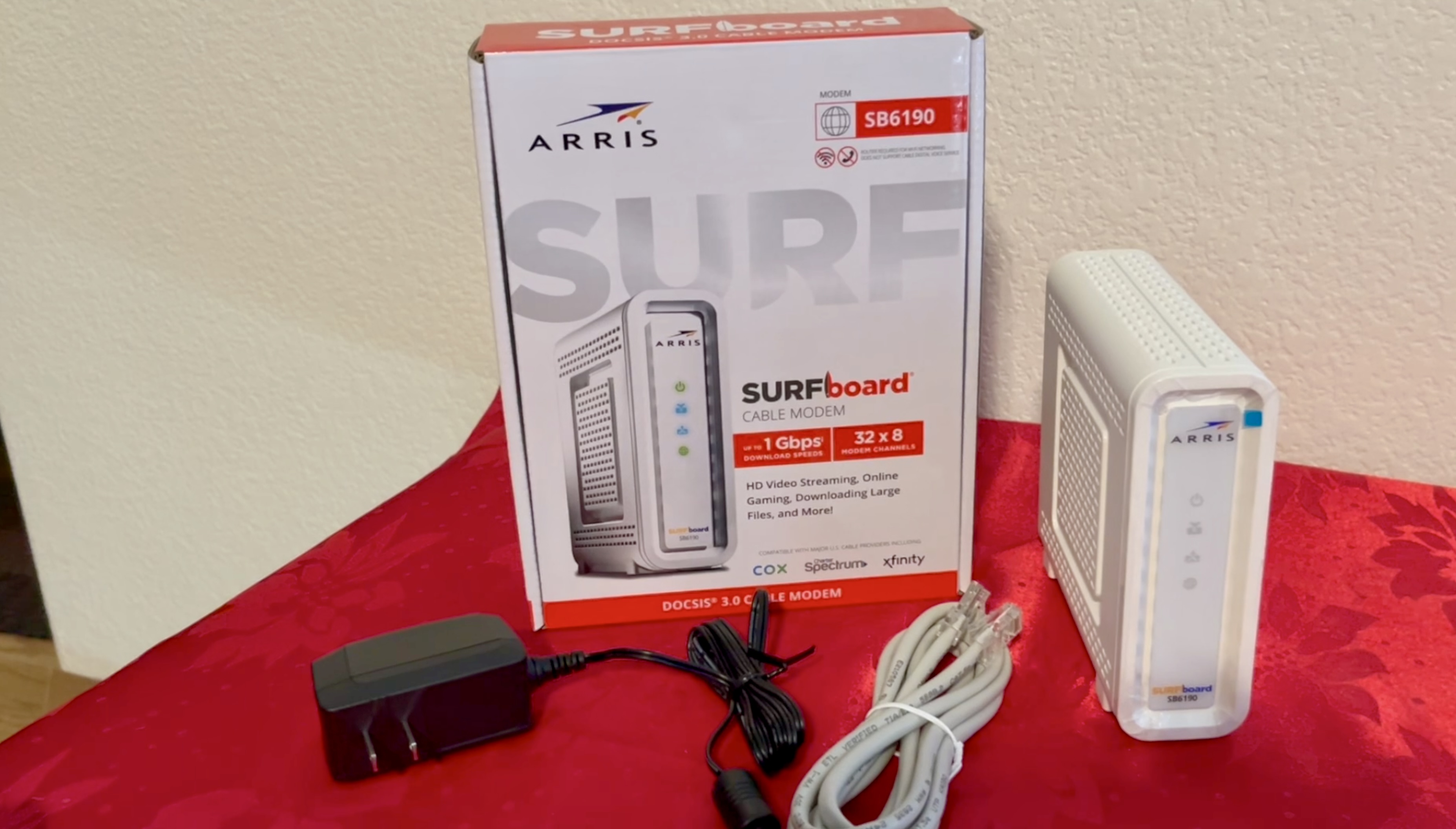 Watch ARRIS SURFboard SB6190 Cable Modem Watch Before You Get It ! on ...