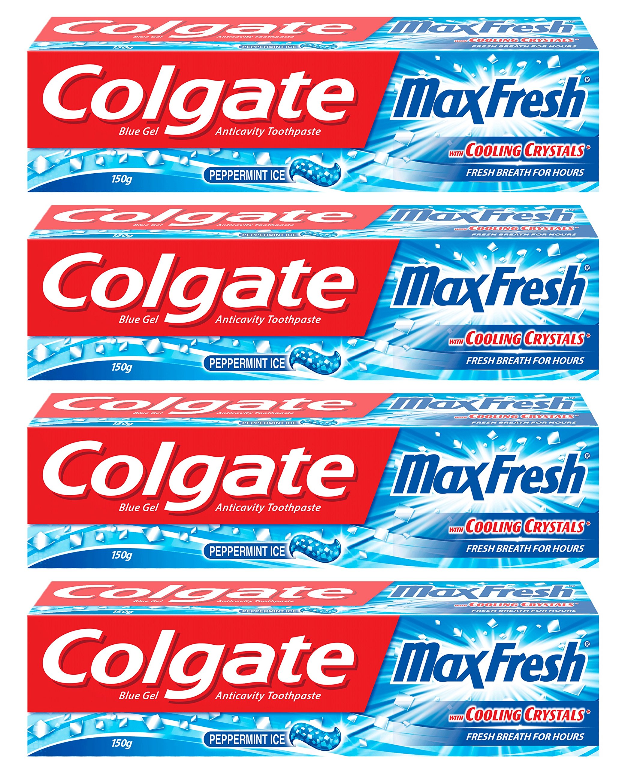 Buy Colgate Freshness Max Fresh Toothpaste - 150 G (Buy 3 Get 1 Free ...