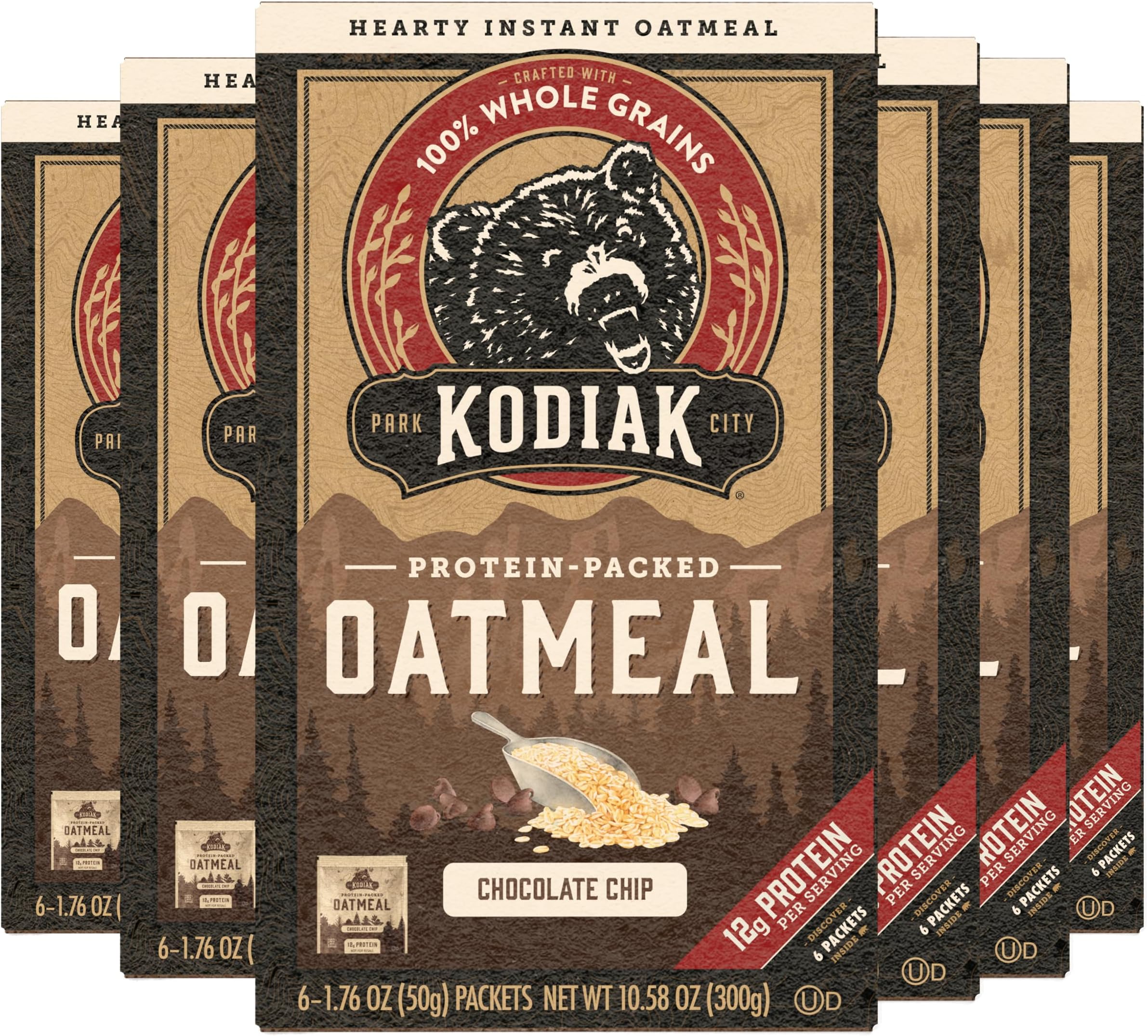 Amazon.com : Kodiak Cakes Instant Oatmeal Packets - High Protein - 100% ...