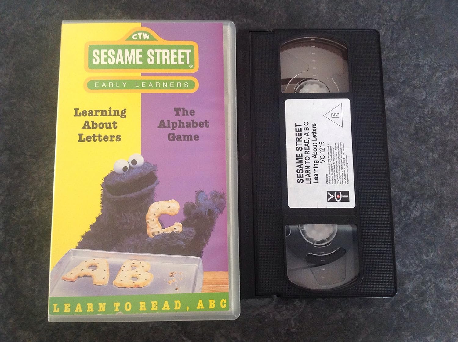 Sesame Street - Learning About letters / The Alphabet Game [VHS ...