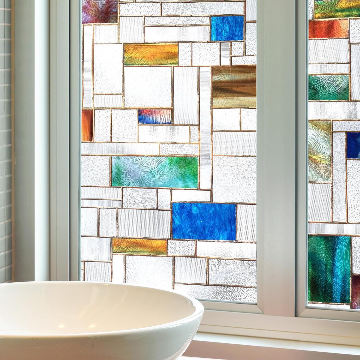 Amazon.com: Artscape Horizon | Privacy Window Film with Vibrant Colored ...