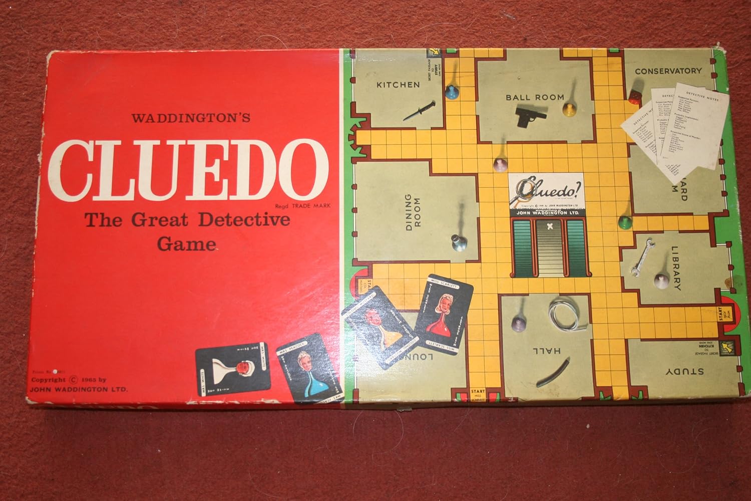 Cluedo - The Great Detective Game : Amazon.co.uk: Toys & Games