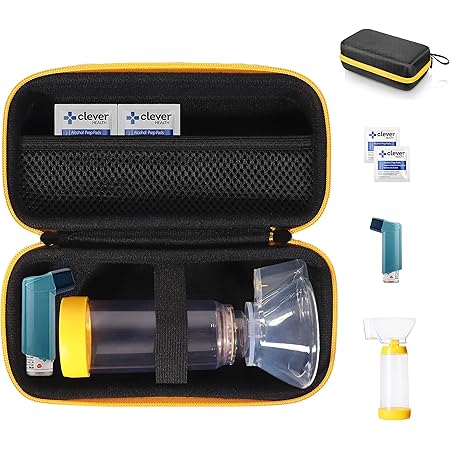 Amazon.com: CASEMATIX Travel Case Compatible with Asthma Inhaler ...