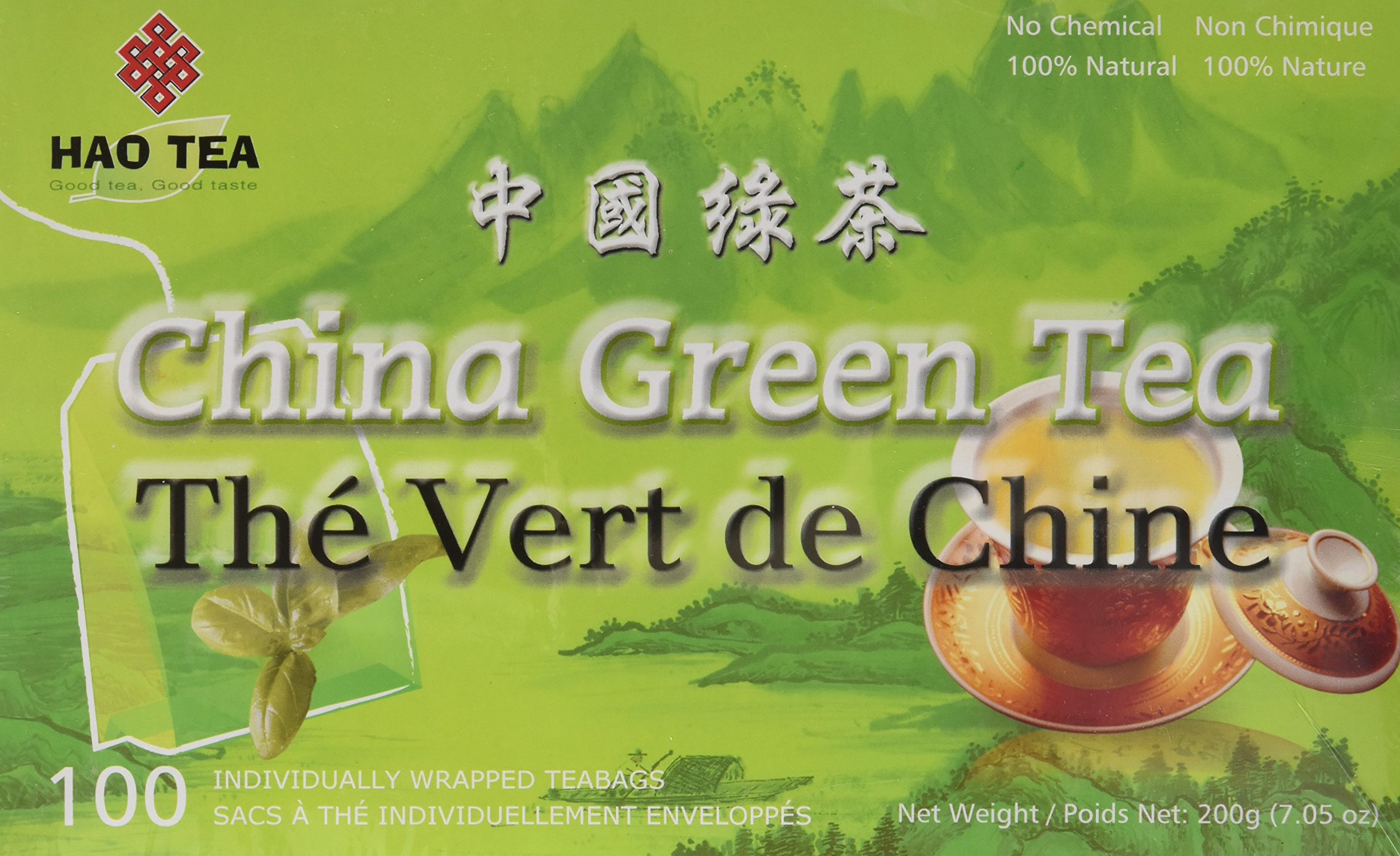 Hao Tea OS40022S China Green Tea, 200-Gram : Amazon.ca: Grocery ...