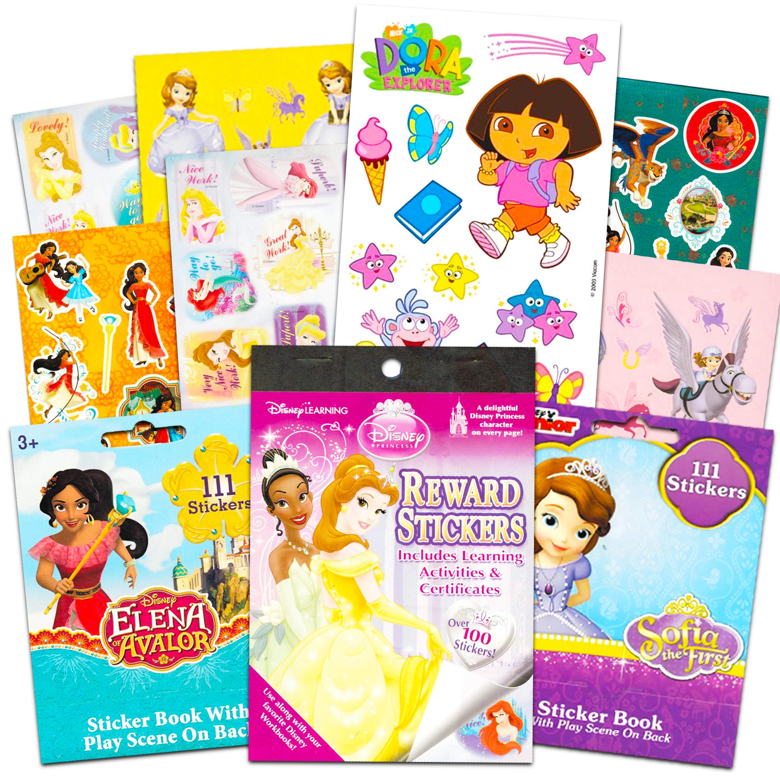 Disney Junior Sticker Bundle Girls Sticker Set Girls Sticker Bundle ...