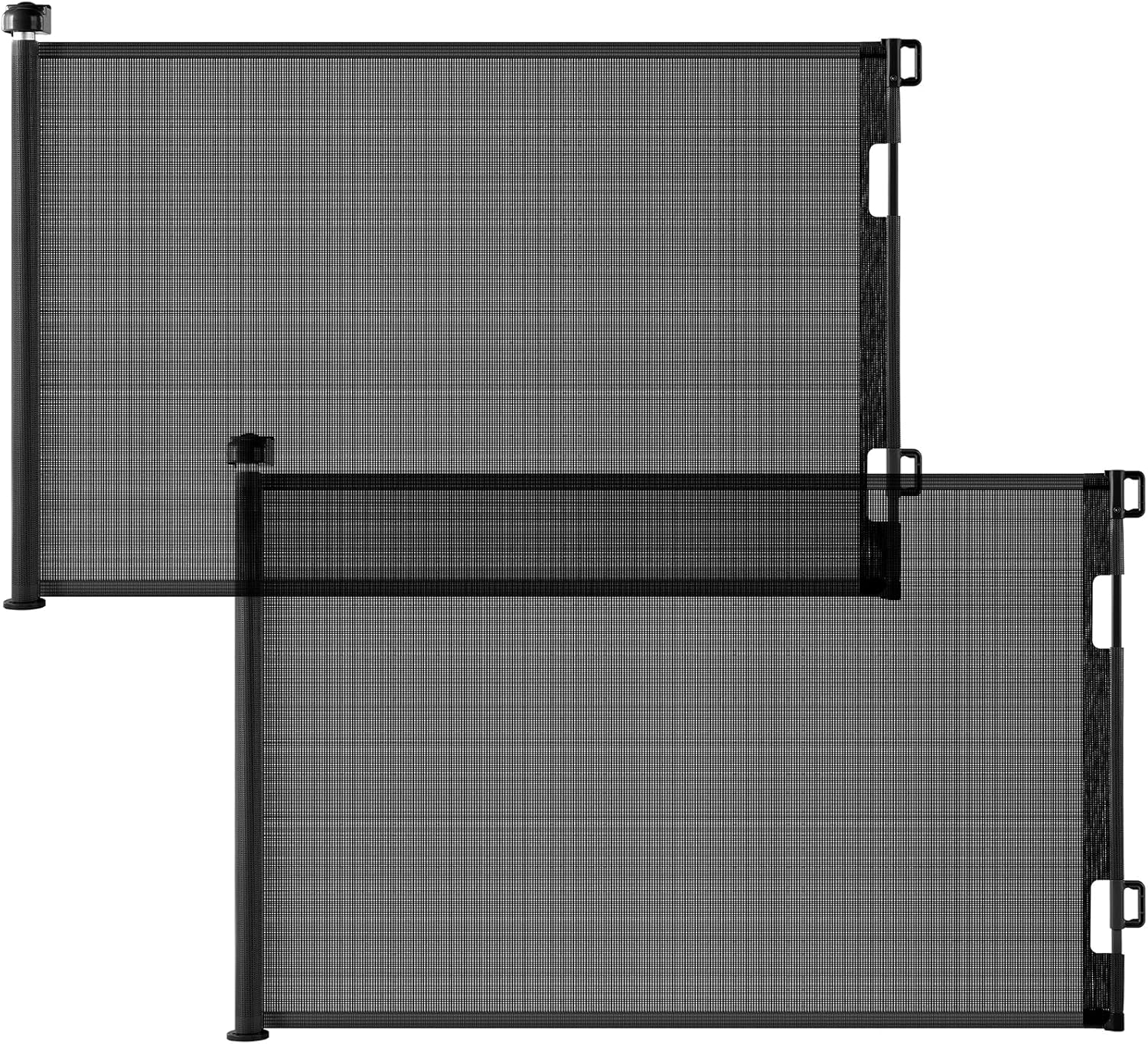 Amazon.com: Cumbor 2 Pack Safety Gate Retractable Gates for Stairs ...