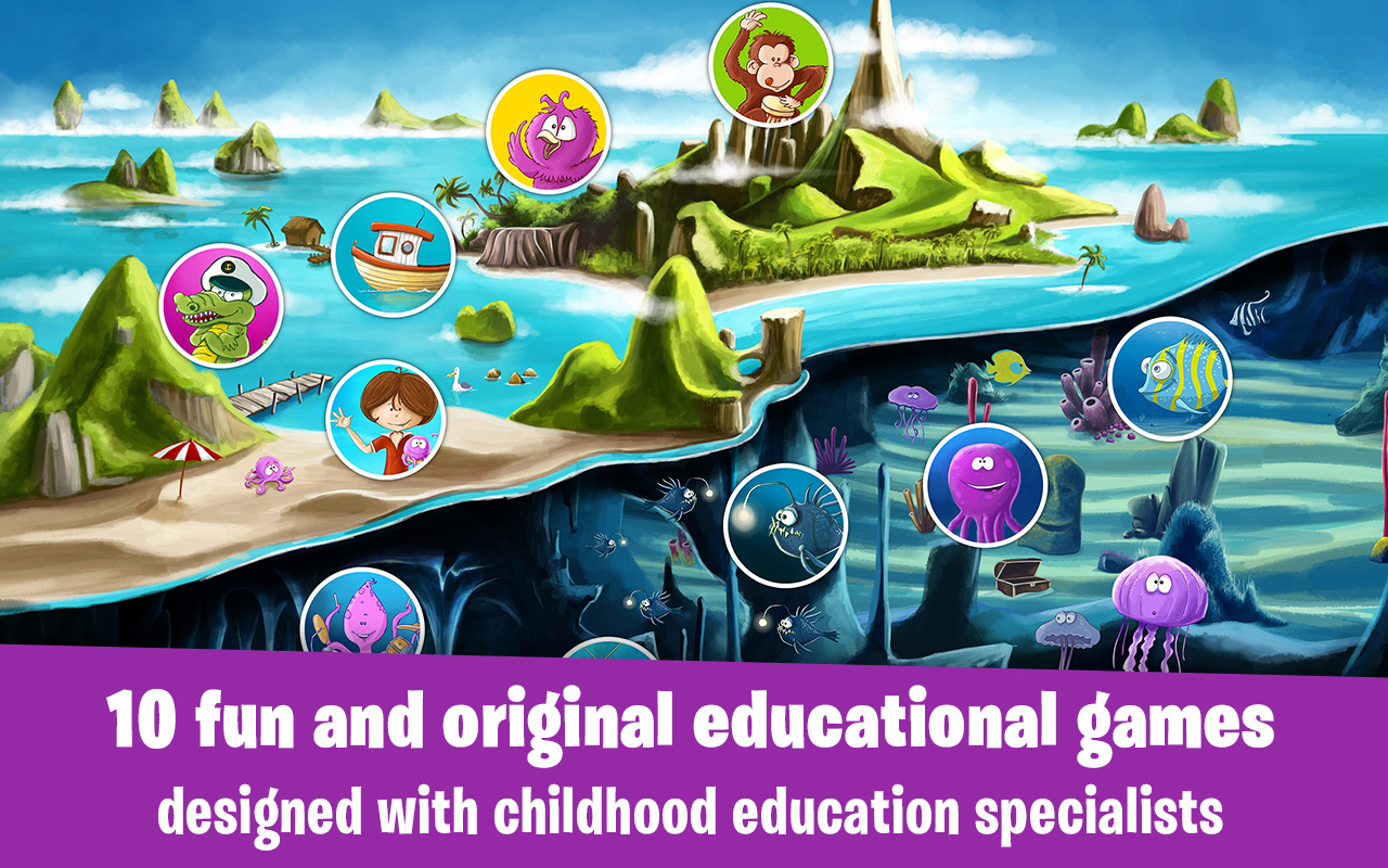 James’ amazing adventures – 10 educational games for kids - App on ...