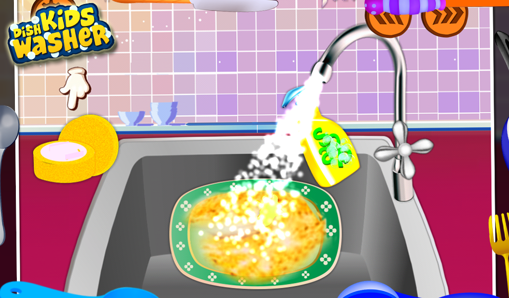 Kids Dish Washer - Kids Game - App on Amazon Appstore
