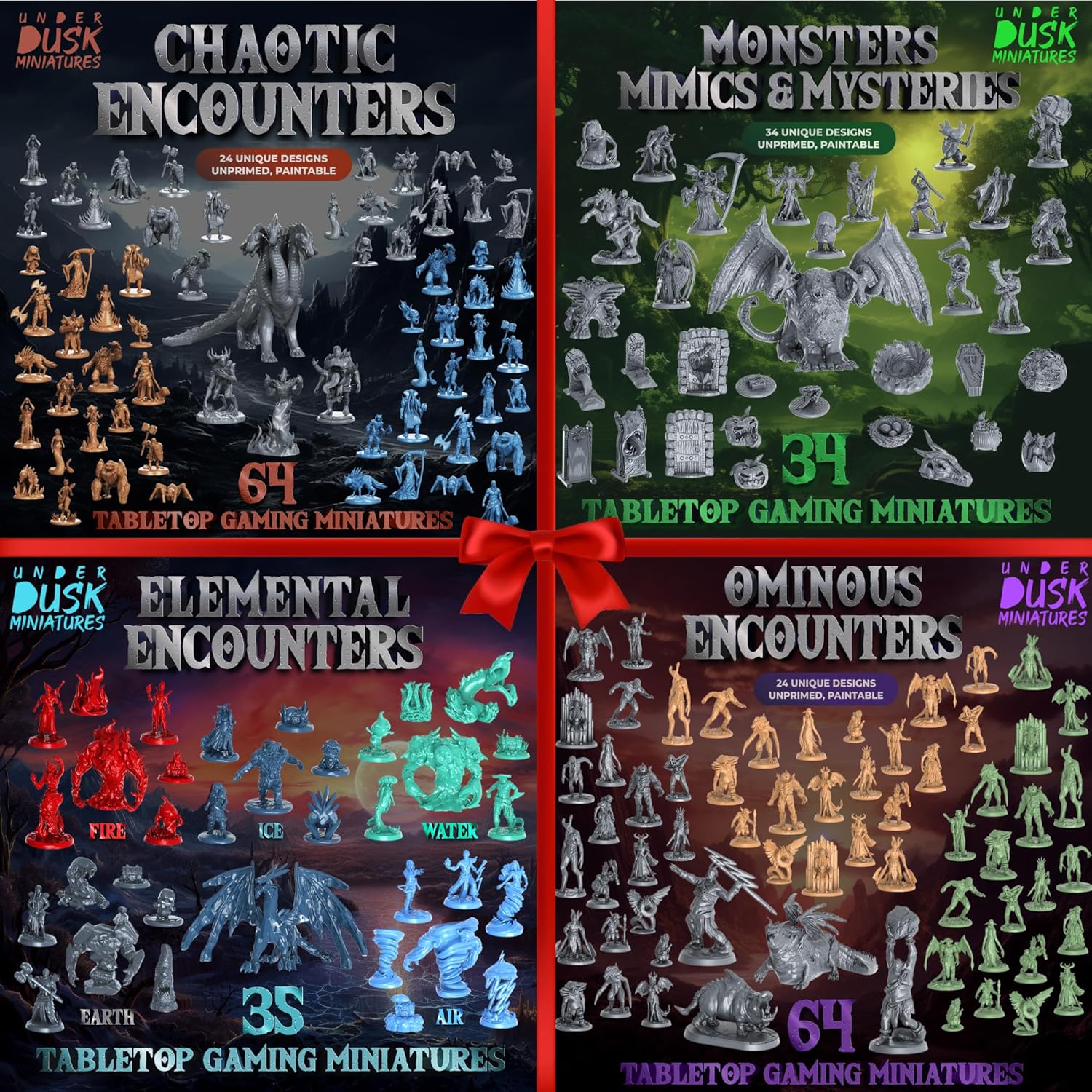 Amazon.com: Complete Underdusk Miniatures Gift Set - 197 Minis Included ...