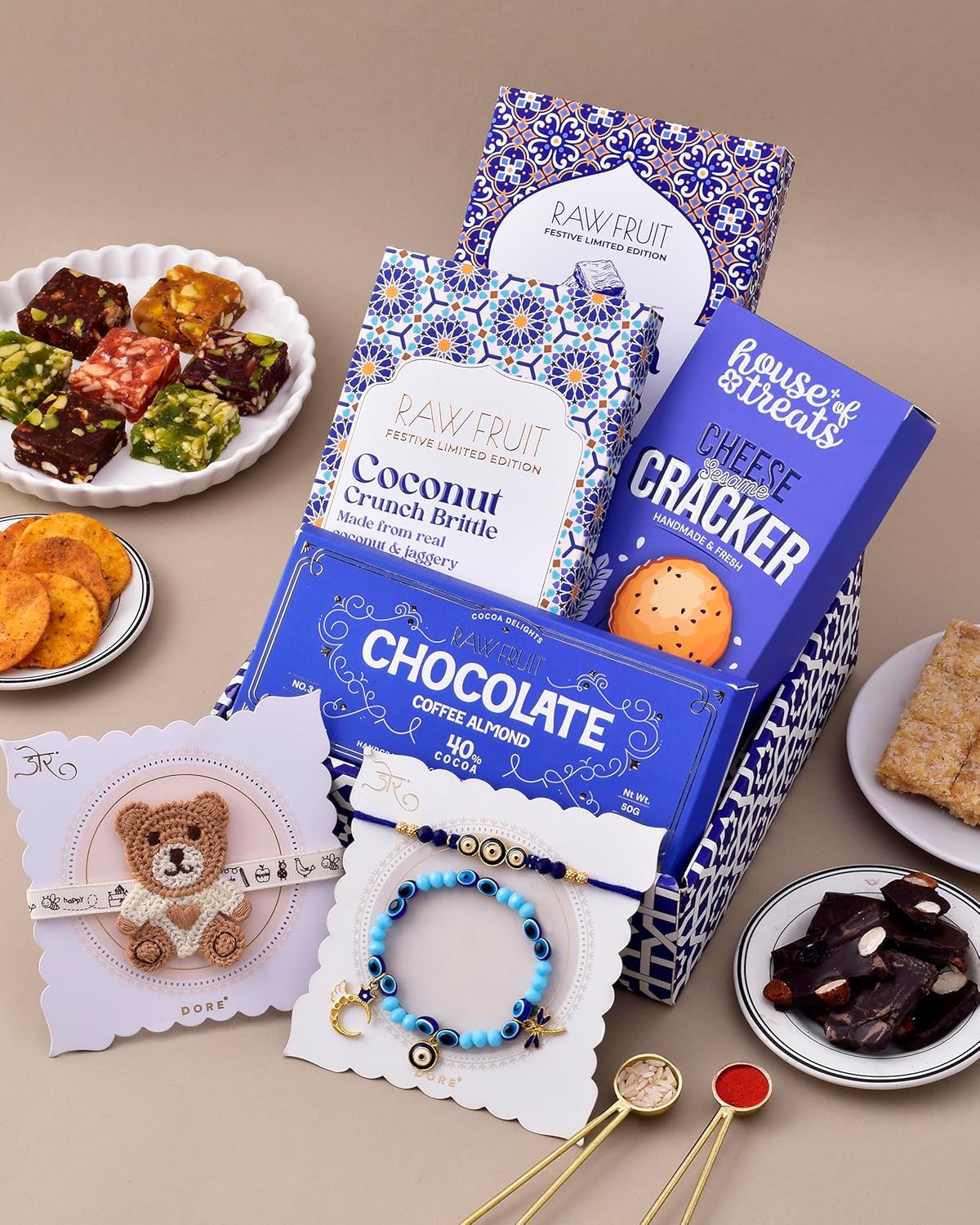 Hyperfoods® Rakhi With Gift Hamper Rakhi For Brother And Bhabhi Rakhi Gift Hamper Rakhi For Kids ...