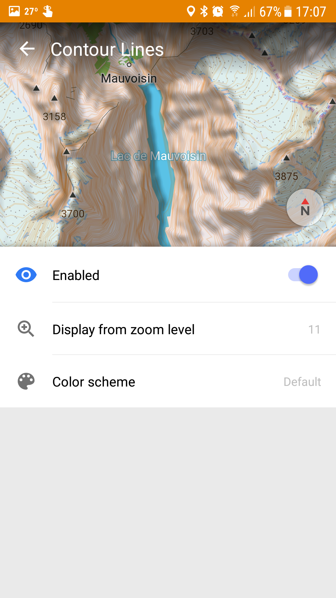 OsmAnd Contour lines plugin - App on Amazon Appstore