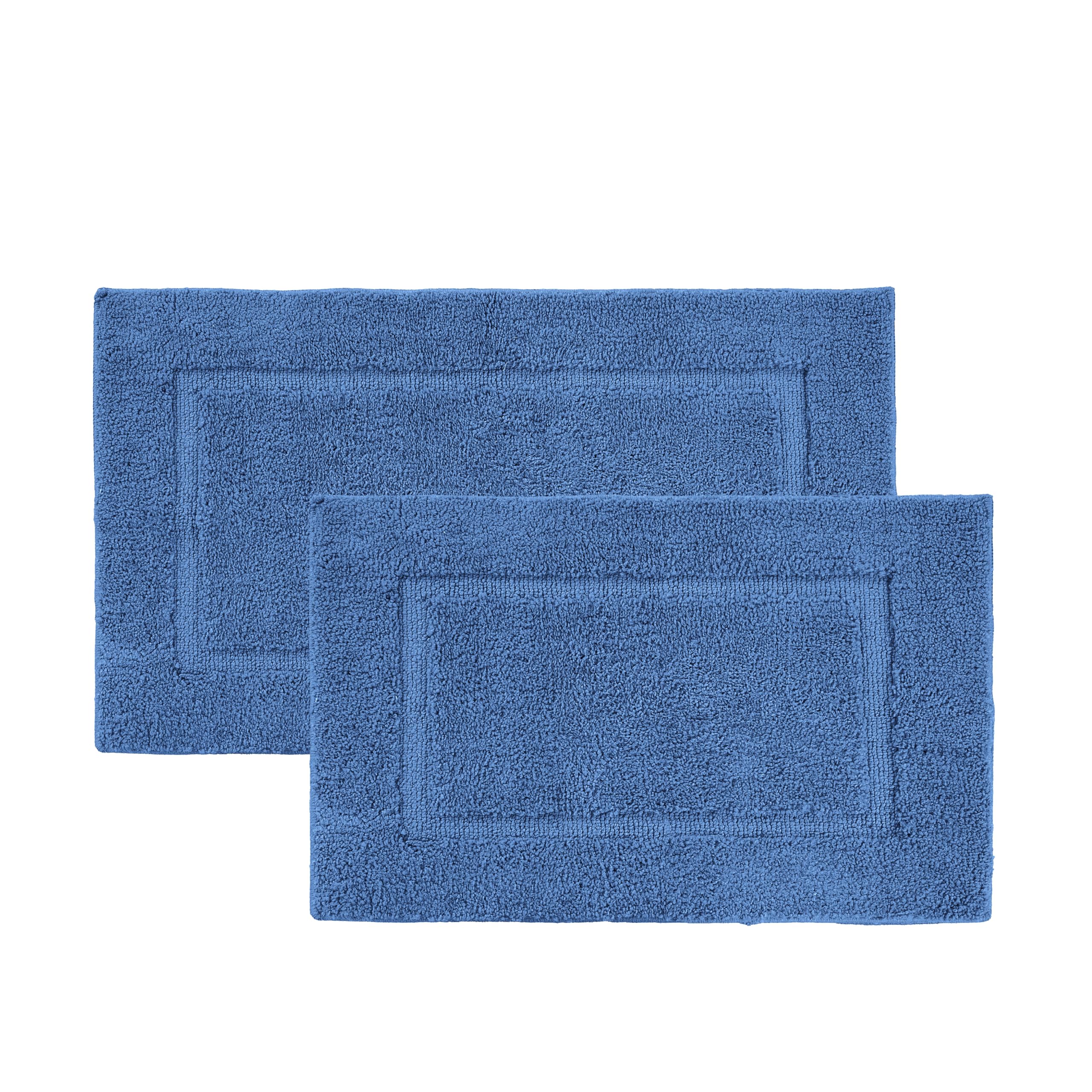 Amazon.com: Cornflower Bath Rug Set - 2 Piece, Extra Soft Absorbent ...