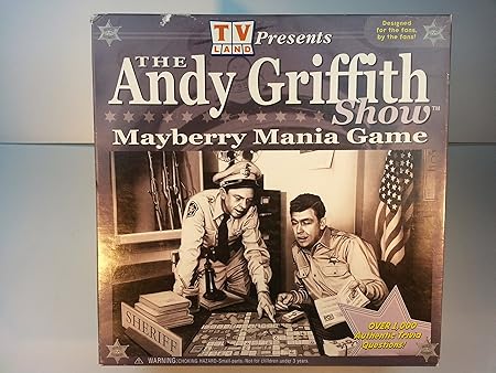 Amazon.com: Andy Griffith Show Mayberry Mania Board Game - Standard ...