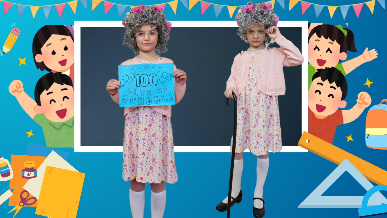 Watch 100 days of school kids costume set on Amazon Live