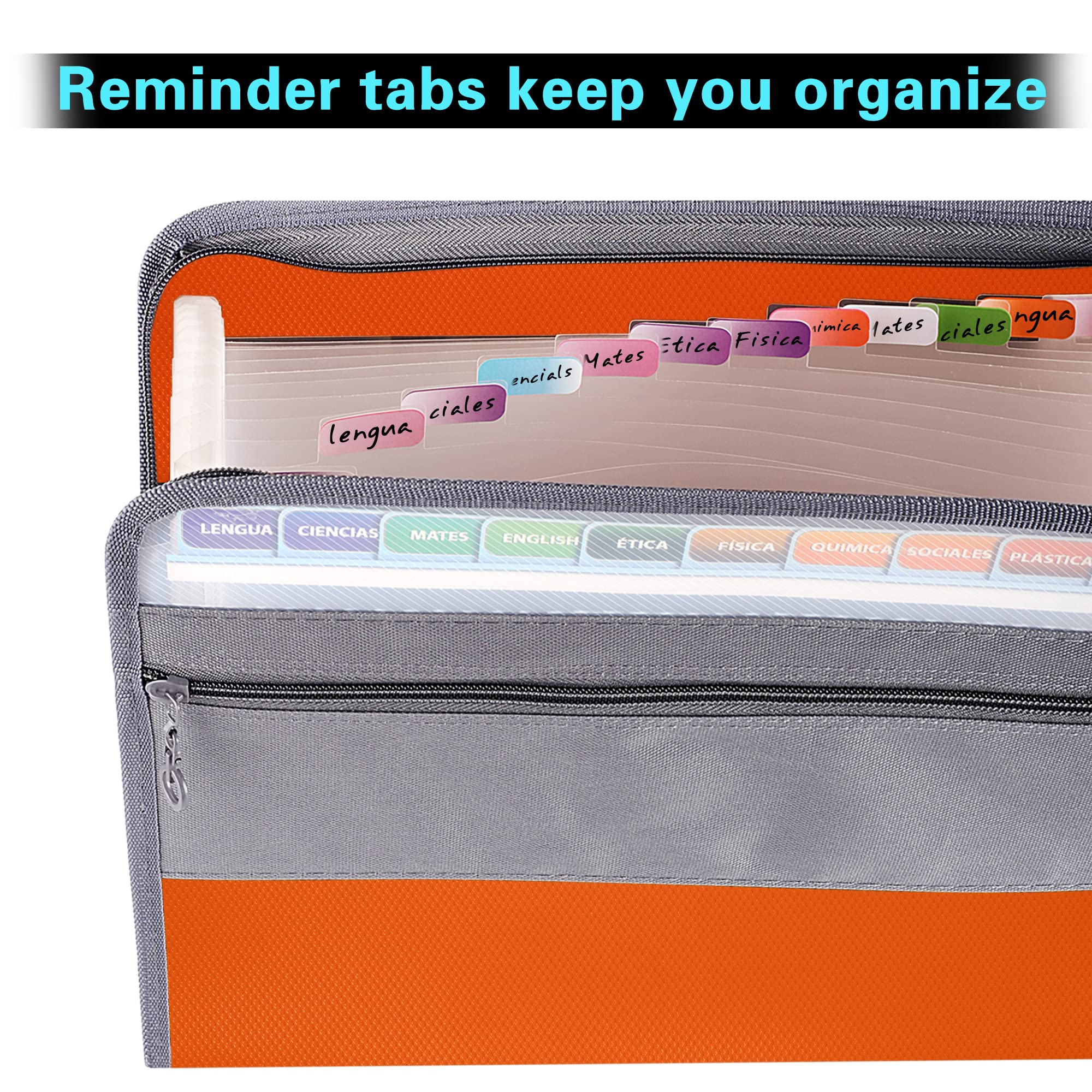 A4 Expanding Folder, 13 Compartments Document File Folder Sorting ...