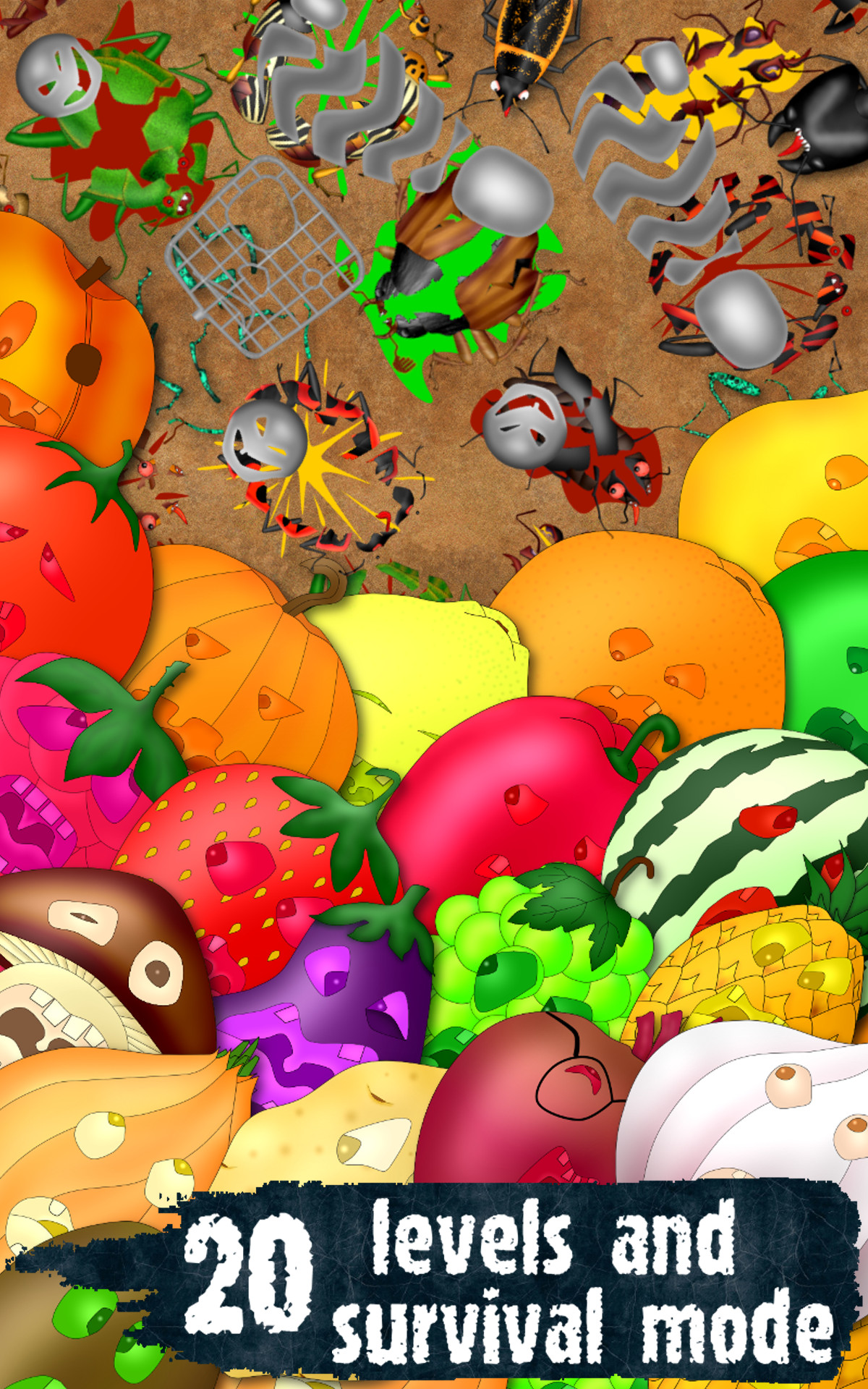 Hexapod ant smasher insects cockroach bugs beetles - App on Amazon Appstore