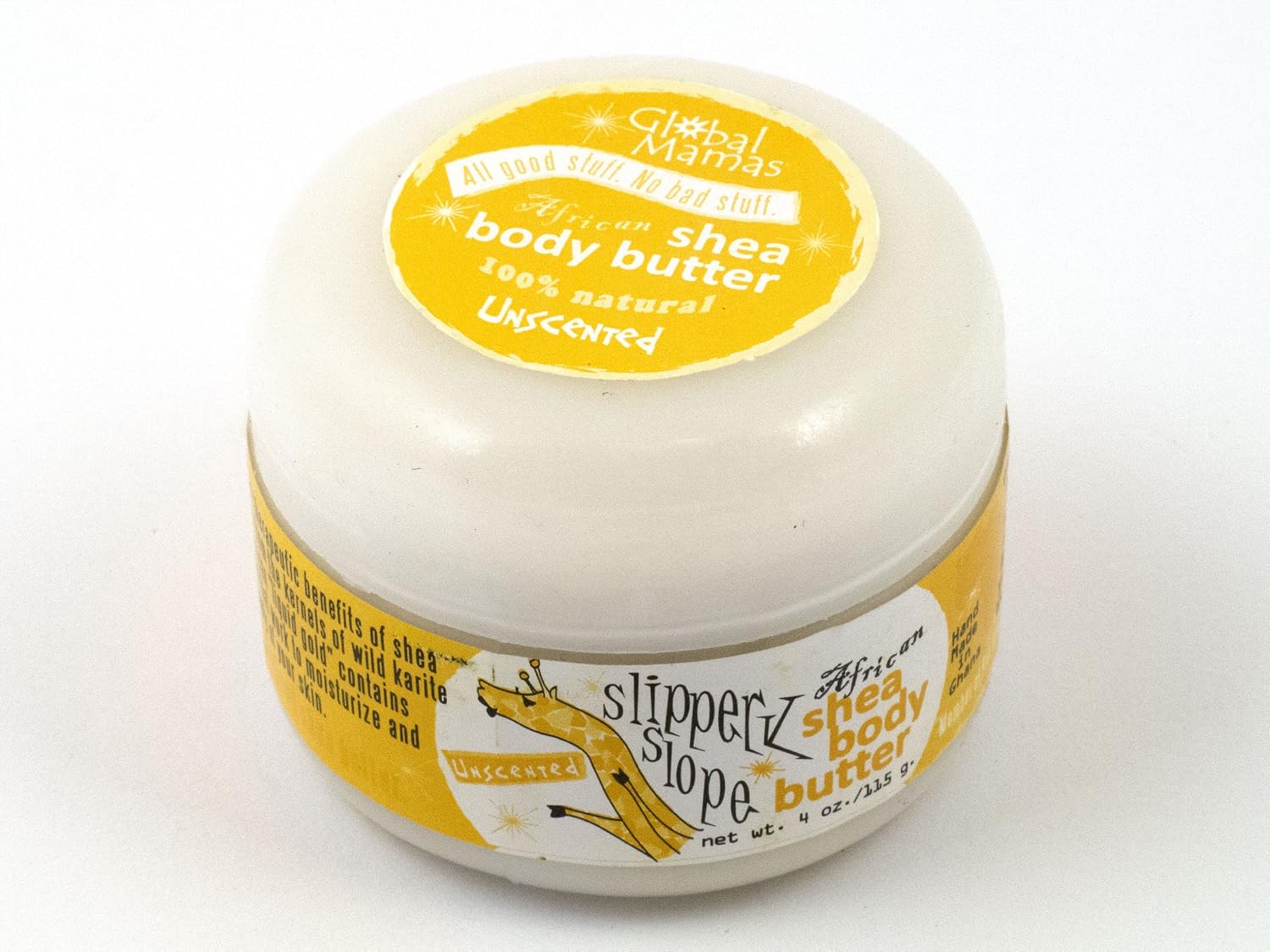 Amazon.com : Slippery Slope Shea Body Butter Skin Care Fair Trade ...