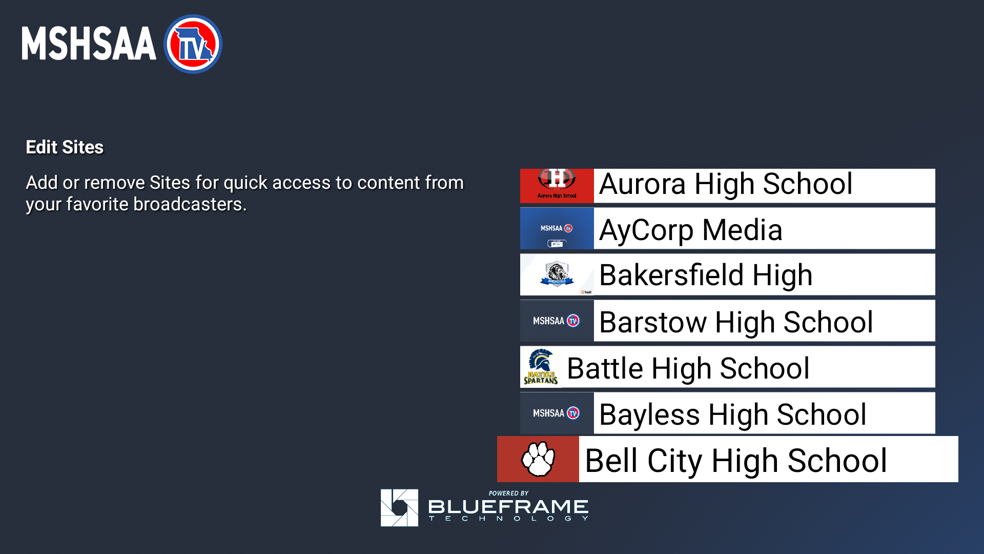 MSHSAA TV - App on Amazon Appstore