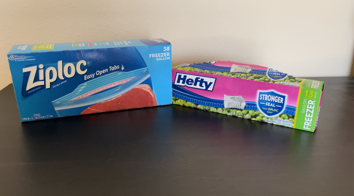Watch Comparing Ziploc and hefty gallon freezer bags #thisorthat on ...