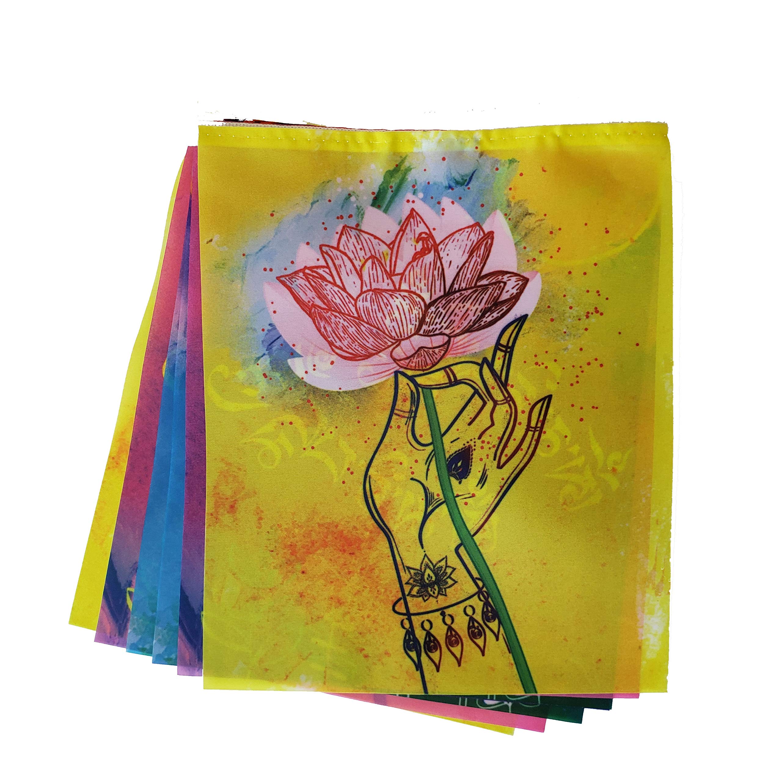 Buy Buddhadoma Lotus Flower, Om Mani Padme Hum Prayer s Online at ...